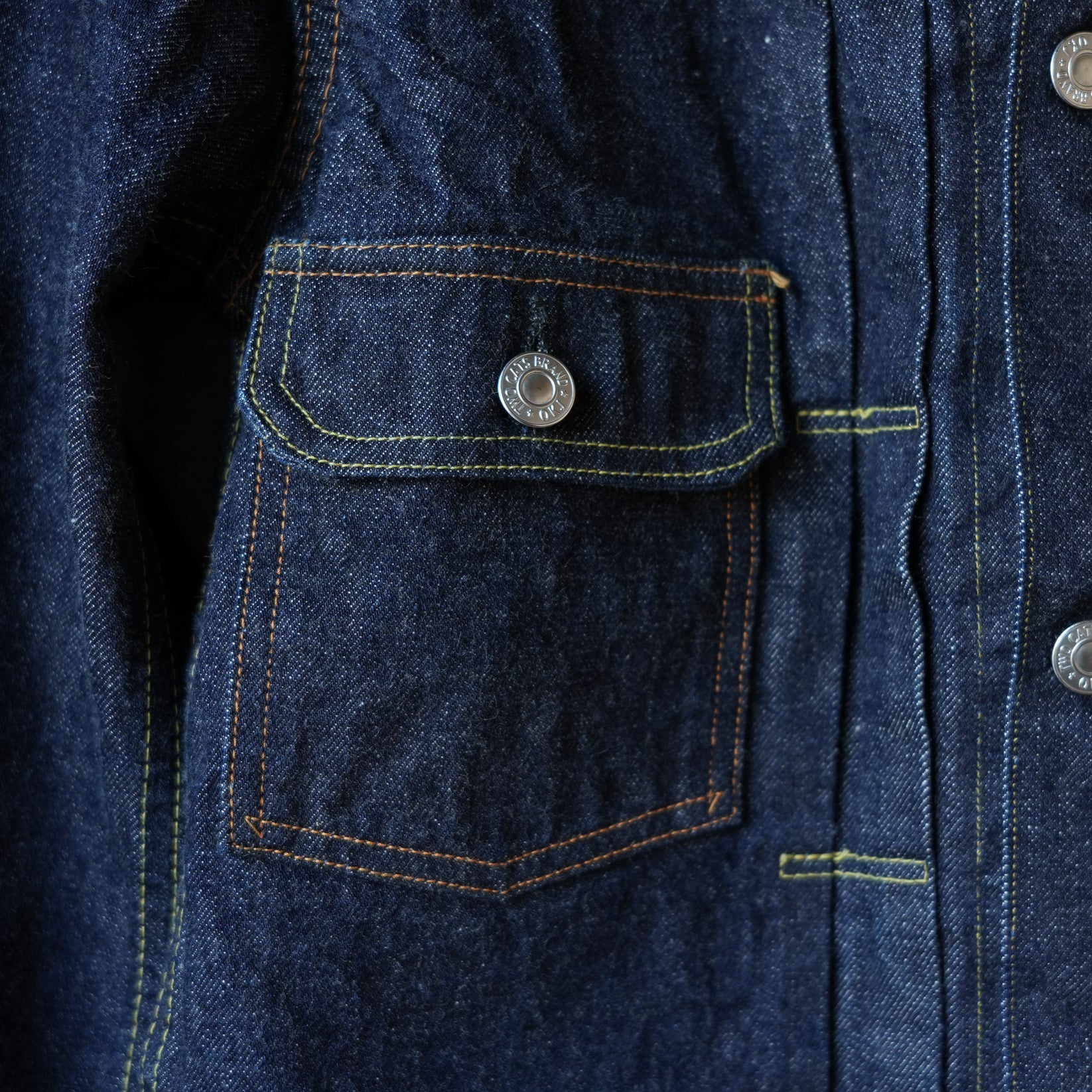 TCB jeans_50'S Jean Jacket_Indigo tab – JeansShopSpiral
