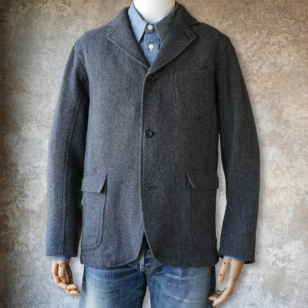 WORKERS_Lounge Jacket_Wool Cotton Tweed – JeansShopSpiral