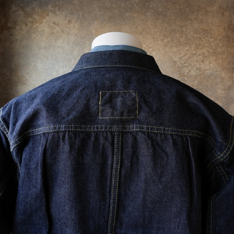 TCB Jeans_Late S40's Jacket 13.5oz_Indigo Tab – JeansShopSpiral