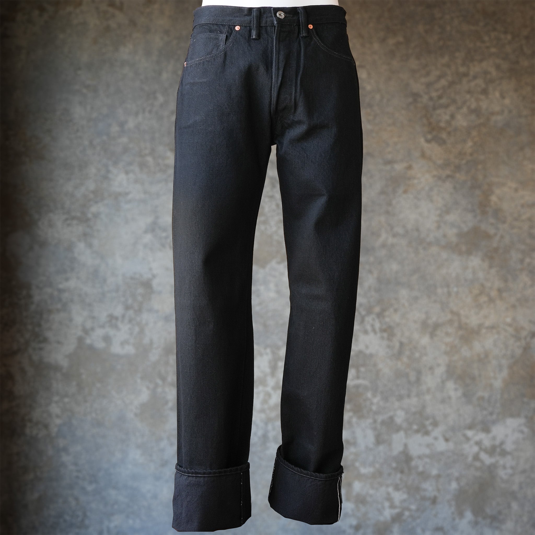 TCB Jeans_Late S40's Jeans BKBK_Indigo TAB – JeansShopSpiral