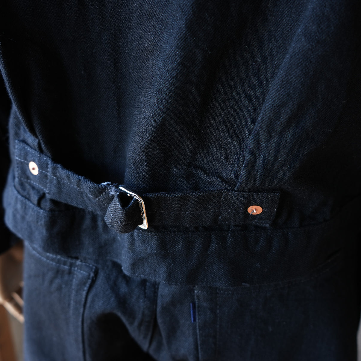 TCB jeans_Late S40's Jacket BKBK_indigo TAB – JeansShopSpiral