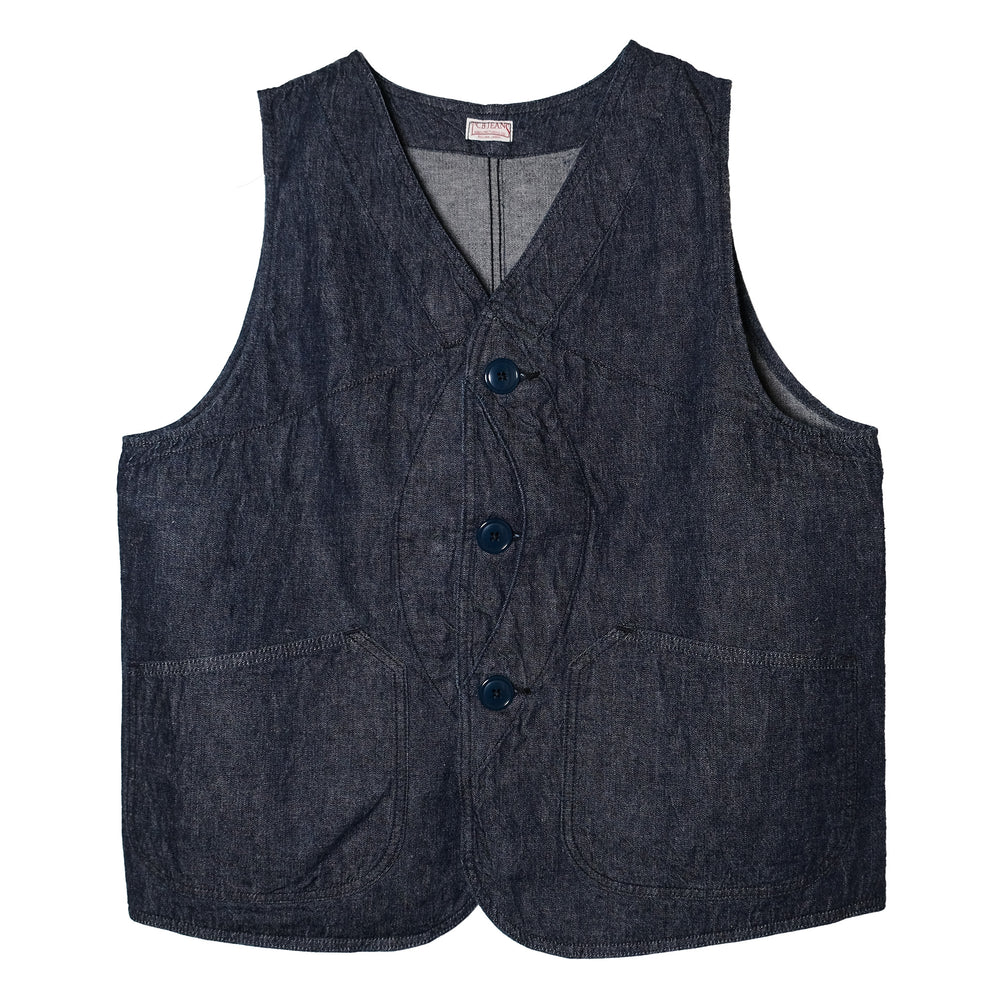 TCB Jeans_Huntsman Vest_Denim – JeansShopSpiral