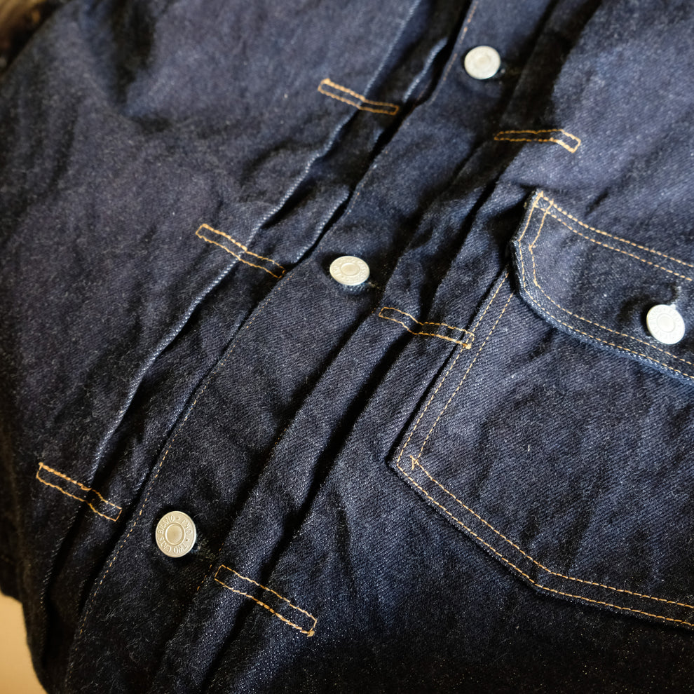 TCB jeans 30's Jacket_Indigo tab – JeansShopSpiral